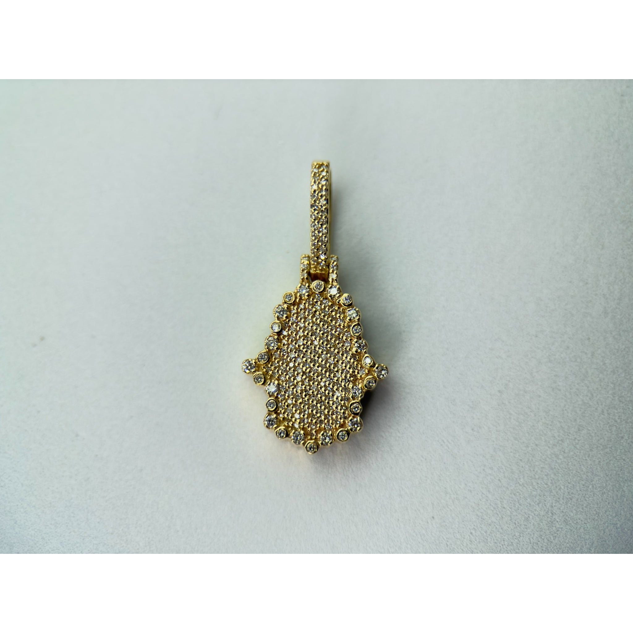 DR1553 - 14K Yellow Gold - Diamond - Diamond Pendants – DR4E